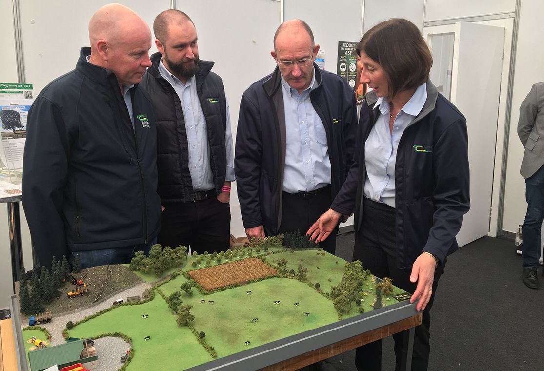 Innovative model showing important roles of forestry on farm - Teagasc ...