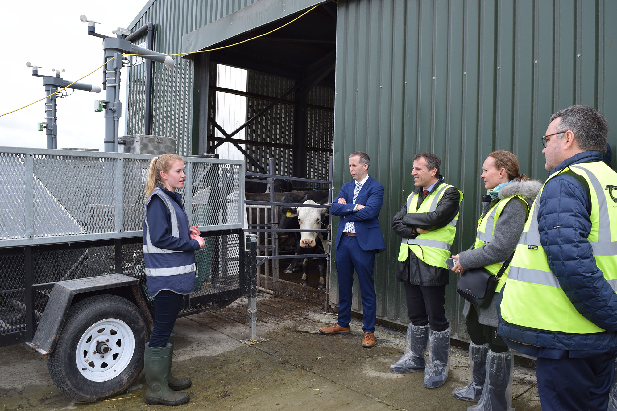 French Ambassador visits Teagasc Moorepark and VistaMilk Research ...