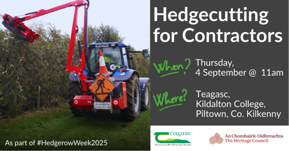 See sustainable hedge cutting in action in Teagasc Kildalton - Teagasc ...